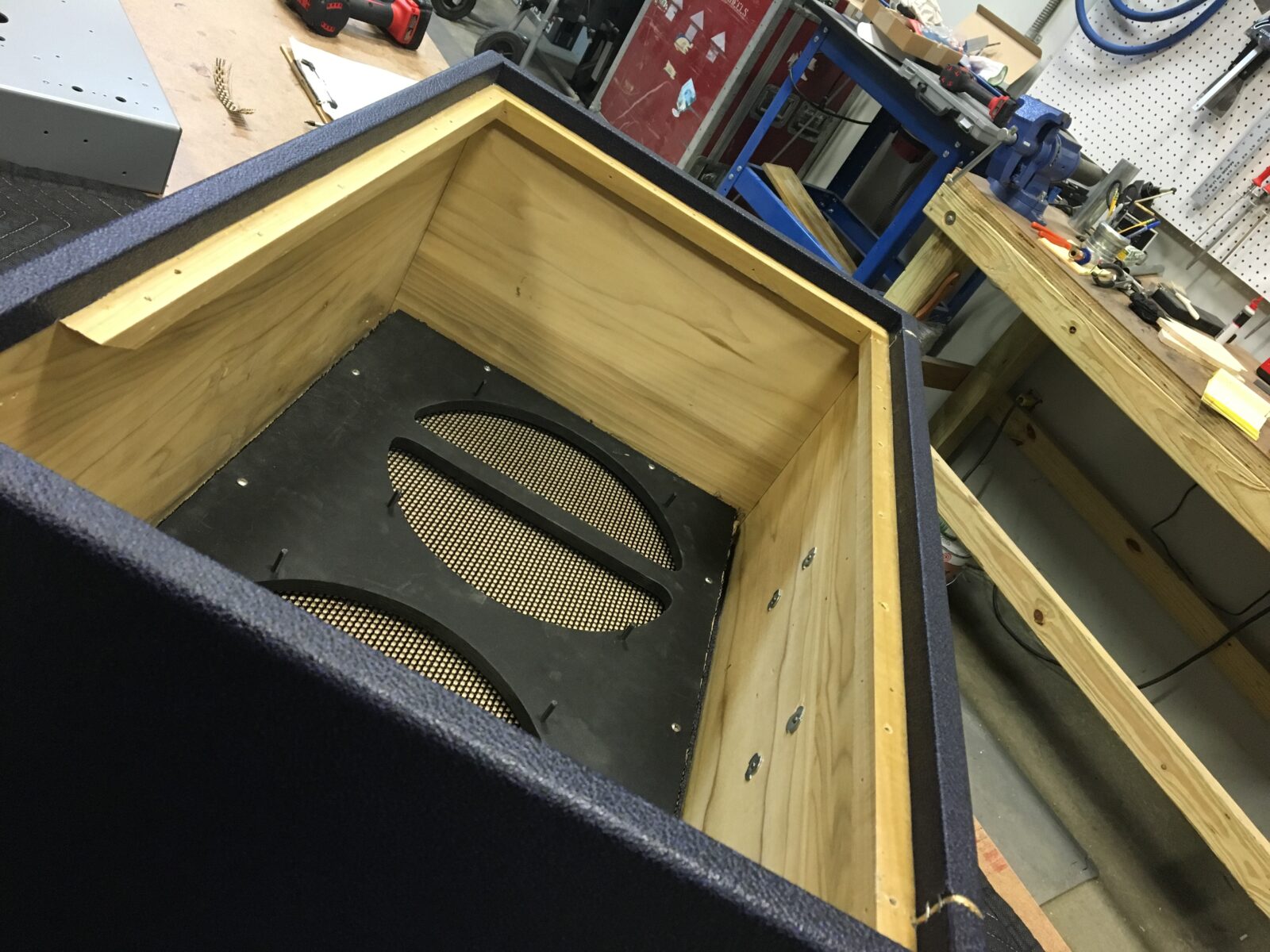 Speaker Cab - cutout for baffle board - Todd Sharp